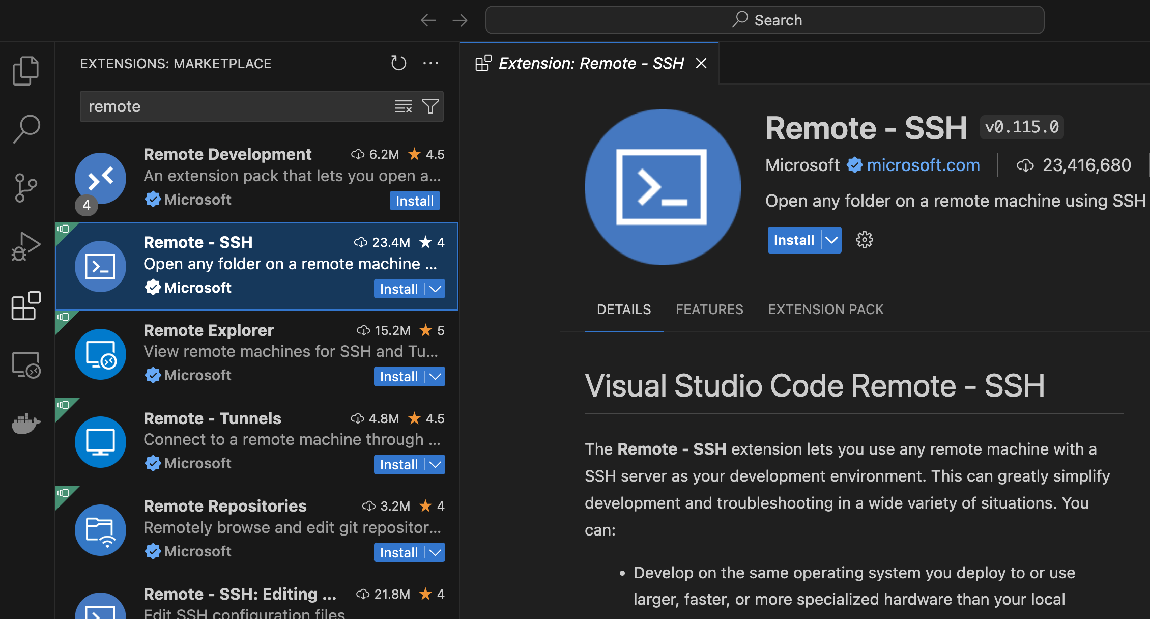 [VSCode]リモート環境へssh接続する - Grab Programming