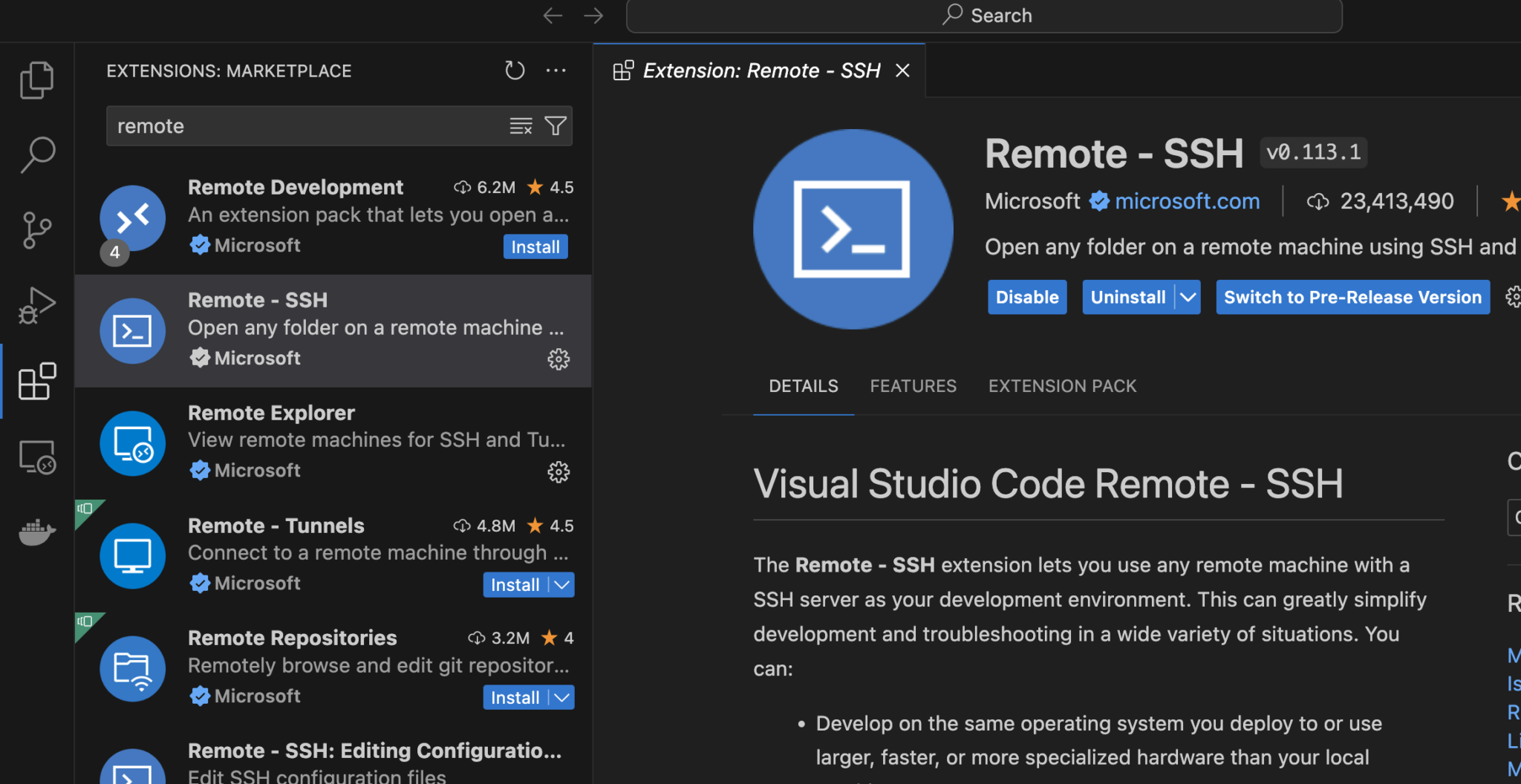 [VSCode]リモート環境へssh接続する - Grab Programming