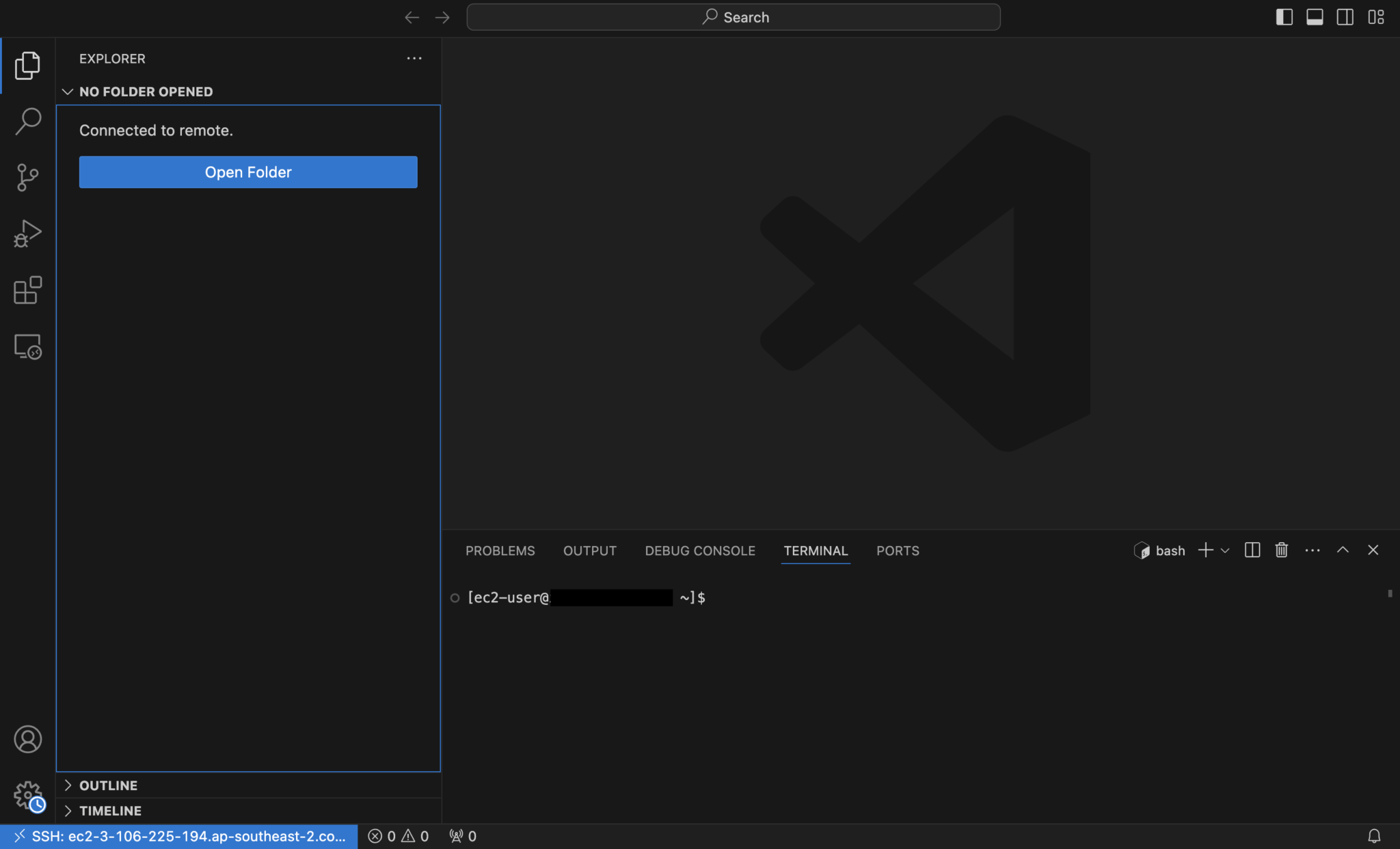 [VSCode]リモート環境へssh接続する - Grab Programming